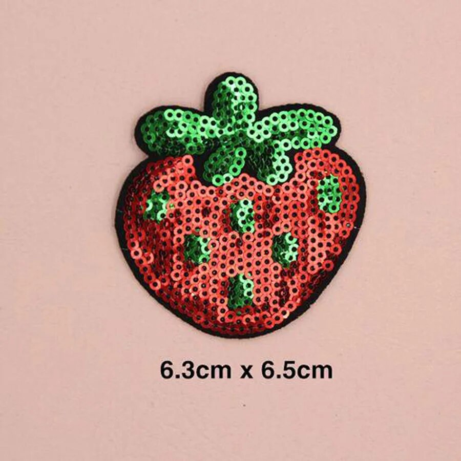 Термоаппликации с блестками 5-10см Yang-BU37-4