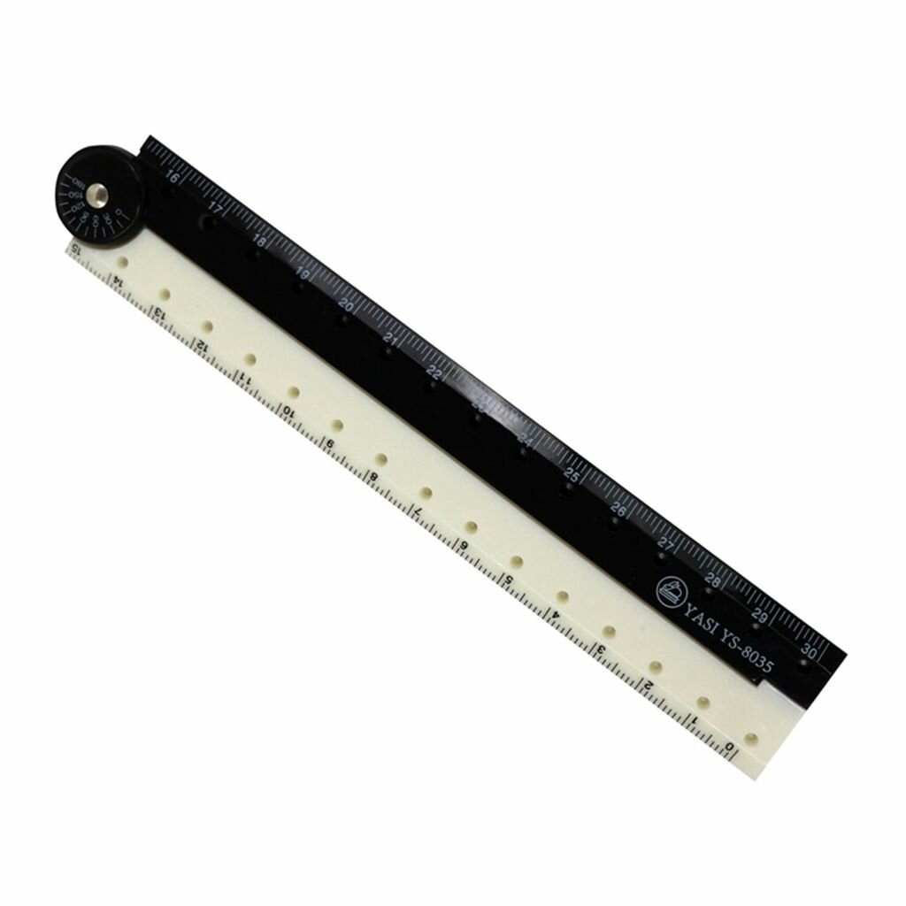 3 складные простые линейки-черно-белые