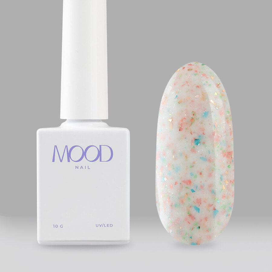 Гель-лак MOODNAIL Сute Pudra Pink, 10 г