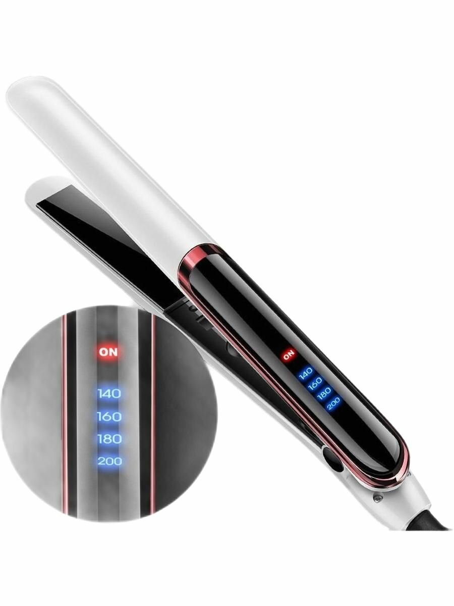 Утюжок для волос выпрямитель. Щипцы плойка для выпрямления и завивки. Утюг для локонов