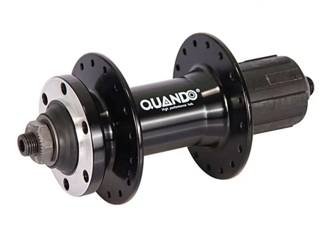 Втулка задняя 32H Quando KT-K68R, алюм. д/диск. 8/9/10ск. с экс. черная