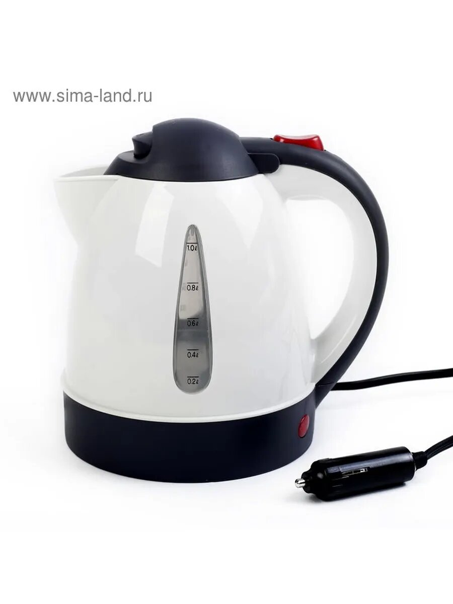 Электрочайник TORSO, автомобильный 1 л, 12 В, 150 Вт