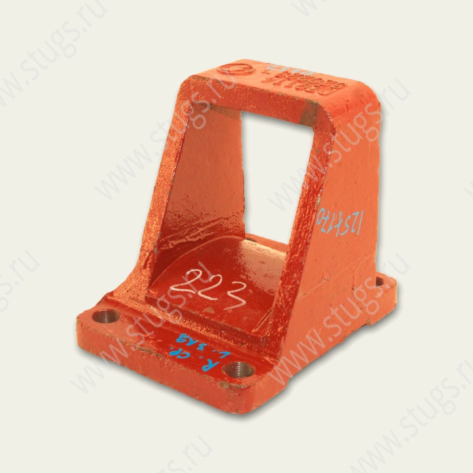 Кронштейн задней рессоры П-обр. 125 х 170 левый DZ9114520252 SHAANXI / SHACMAN