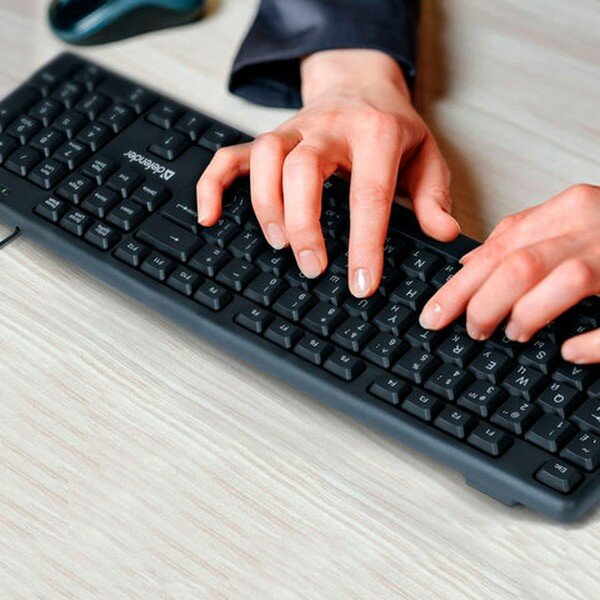 Клавиатура Defender Element HB-520, проводная, полноразмерная