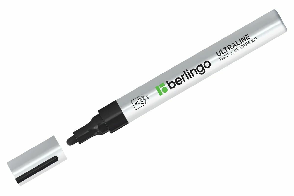 Маркер для промышленной графики 2-4мм (Berlingo) /черный/