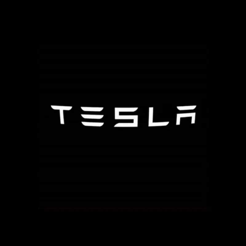Подходит для Tesla welcome light model3 modelX modelS для украшения дверной проекционной атмосферы Светодиодный свет