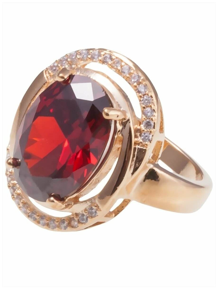 Кольцо, гранат