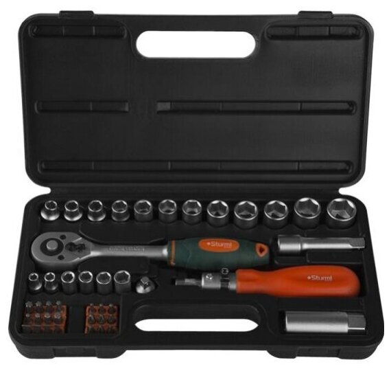 Набор бит и головок Sturm! 1045-20-S45, 45 предметов