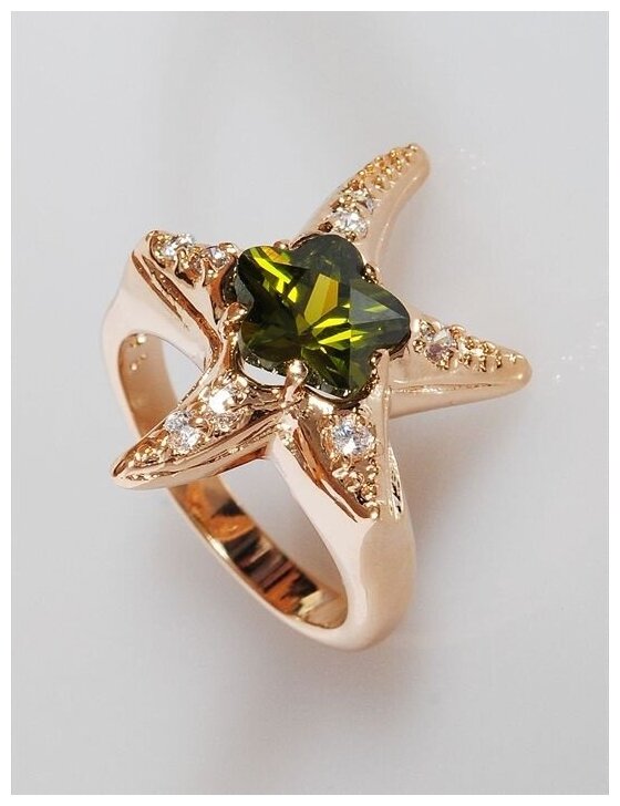 Кольцо, перидот