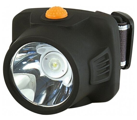 Фонарь налобный Яркий Луч LH-100A "Компакт" 3W LED, 2 режима (30/70лм), Li-Ion аккум, зарядка 220В