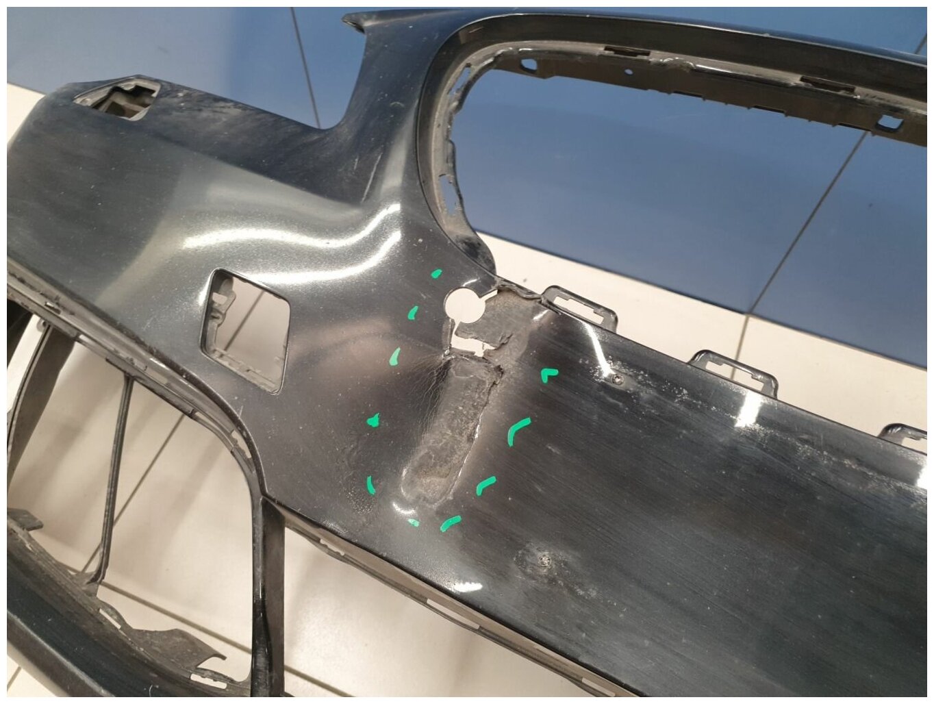 Бампер передний для BMW 5 F10 2009-2017 51117332677 — купить в интернет ...