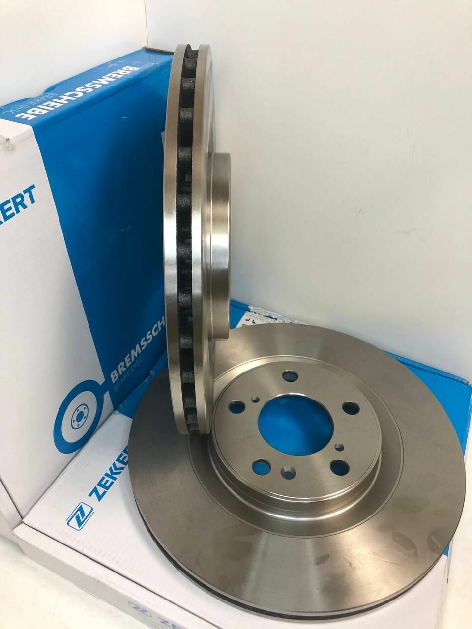 Комплект передних тормозных дисков Haval Jolion 2wd (Хавал Джолион передний привод) 2 диска Zekkert