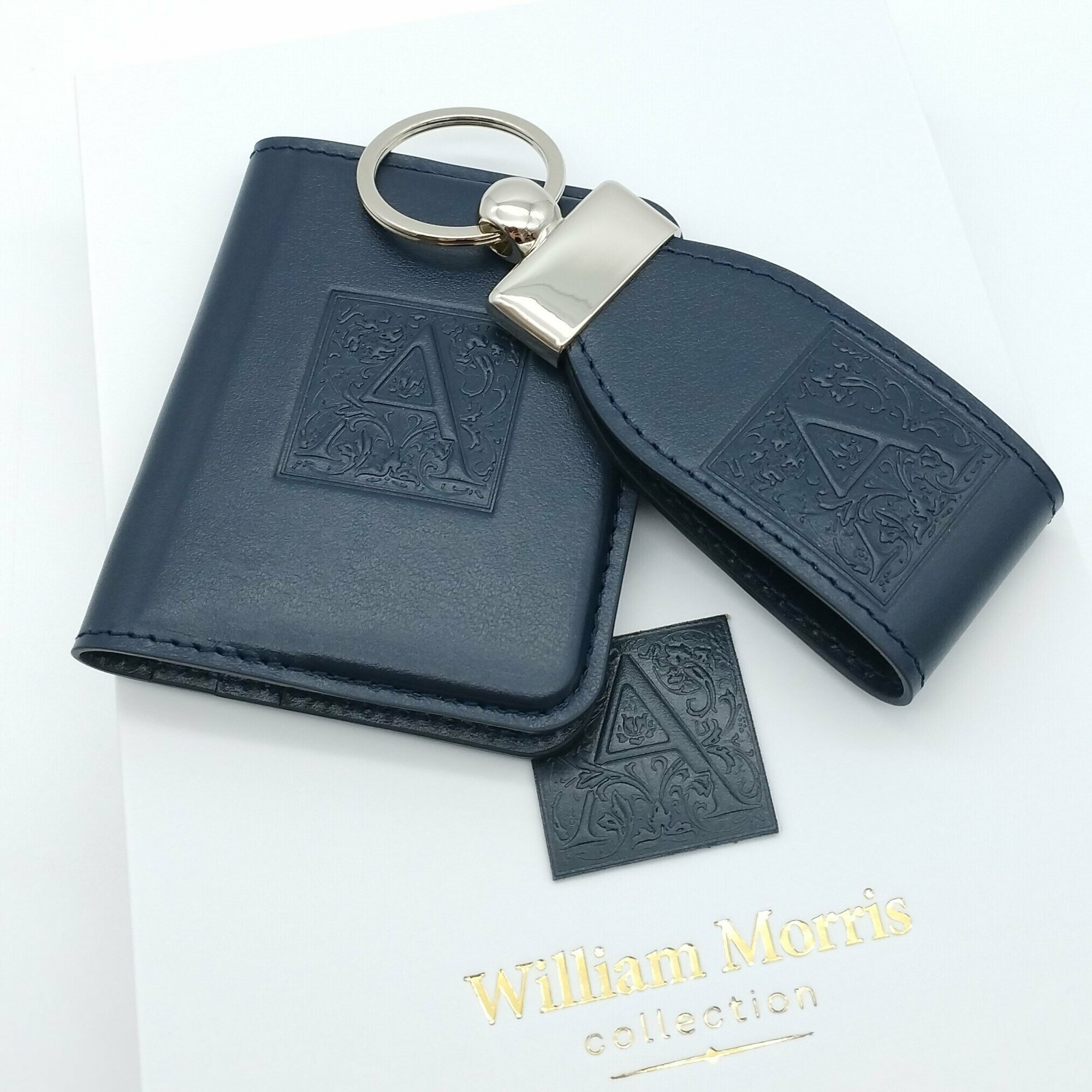 Эксклюзивный Подарочный набор William Morris для Мужчин с именной монограммой "А"