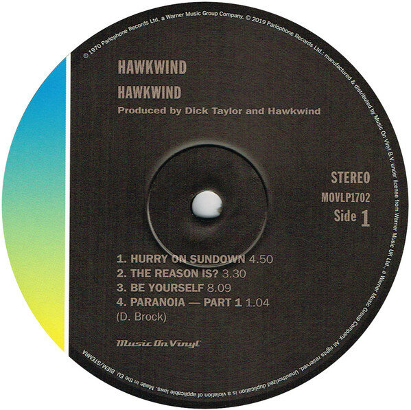 Hawkwind "Виниловая пластинка Hawkwind Hawkwind" — фото 1