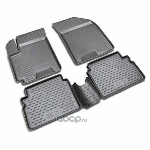 Коврики в салон подходят для RAVON R3, 2015->, седан, 4 шт. (полиуретан) Element ELEMENT10402210k