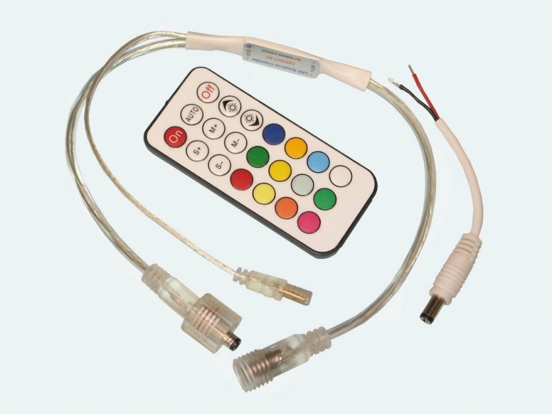 Контроллер подсветки CS-2015-RF21B (1024pix, 12V, ПДУ, 63 программы)