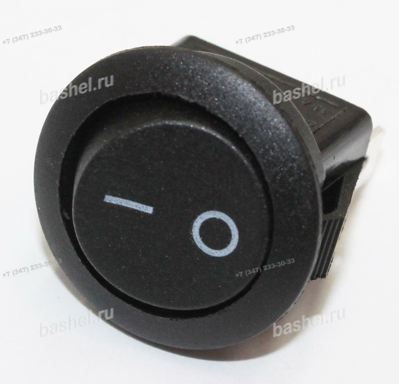 Выключатель MRS-101-8, 2PIN ON-OFF, чёрный