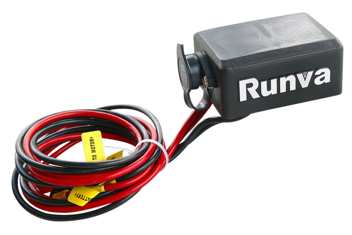 Блок соленоидов ControlBoxEWT4500A в сборе для лебёдки Runva EWT4500A