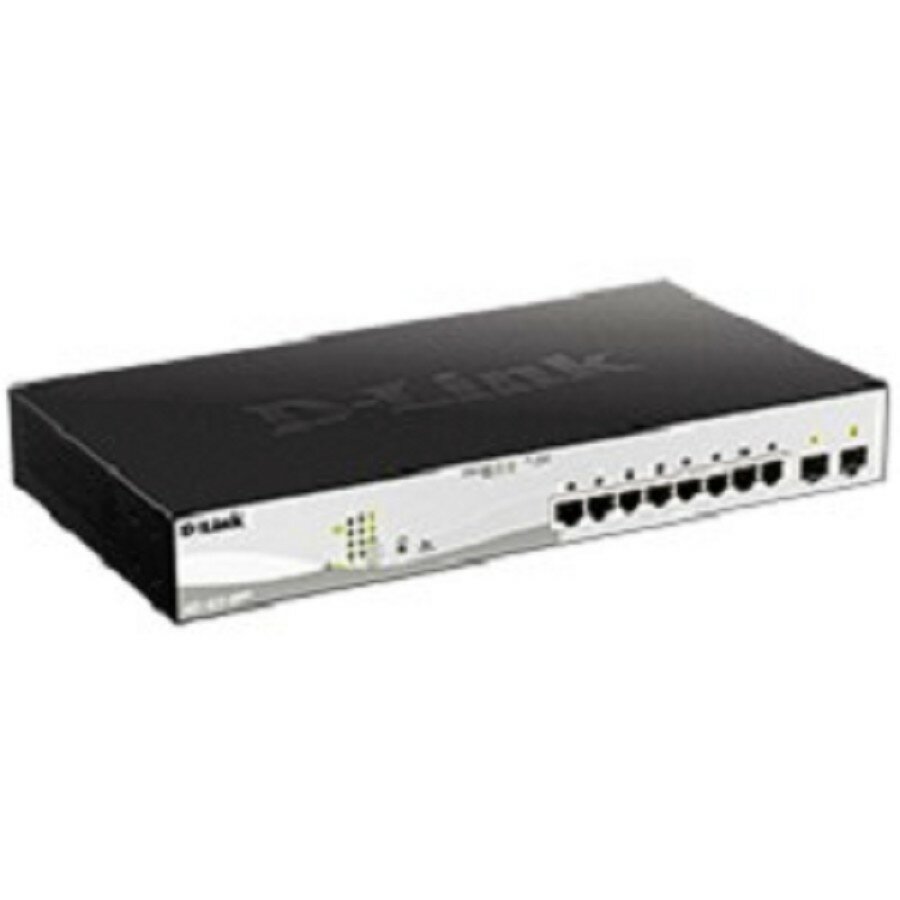 Коммутатор DGS-1210-10MP/FL D-Link Для малых рабочих групп