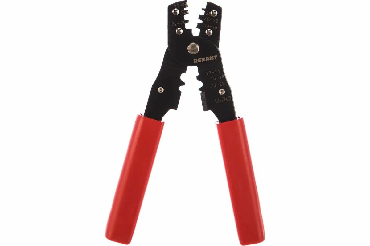 Кримпер для обжима автоклемм изолир. и неизолир. 0.10-6.0кв. мм HT-202B TL-202B Rexant 12-3032
