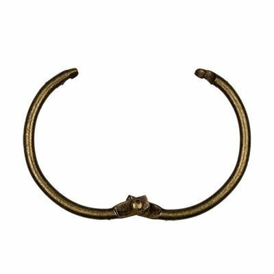 Набор разъемных колец d 35 mm 20 шт. под античную бронзу