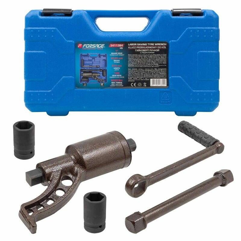 Гайковерт ручной с редуктором Forsage