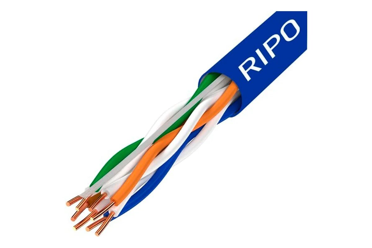 Ripo Витая пара utp4 cat6 23awg cu, 25m 001-112017-25