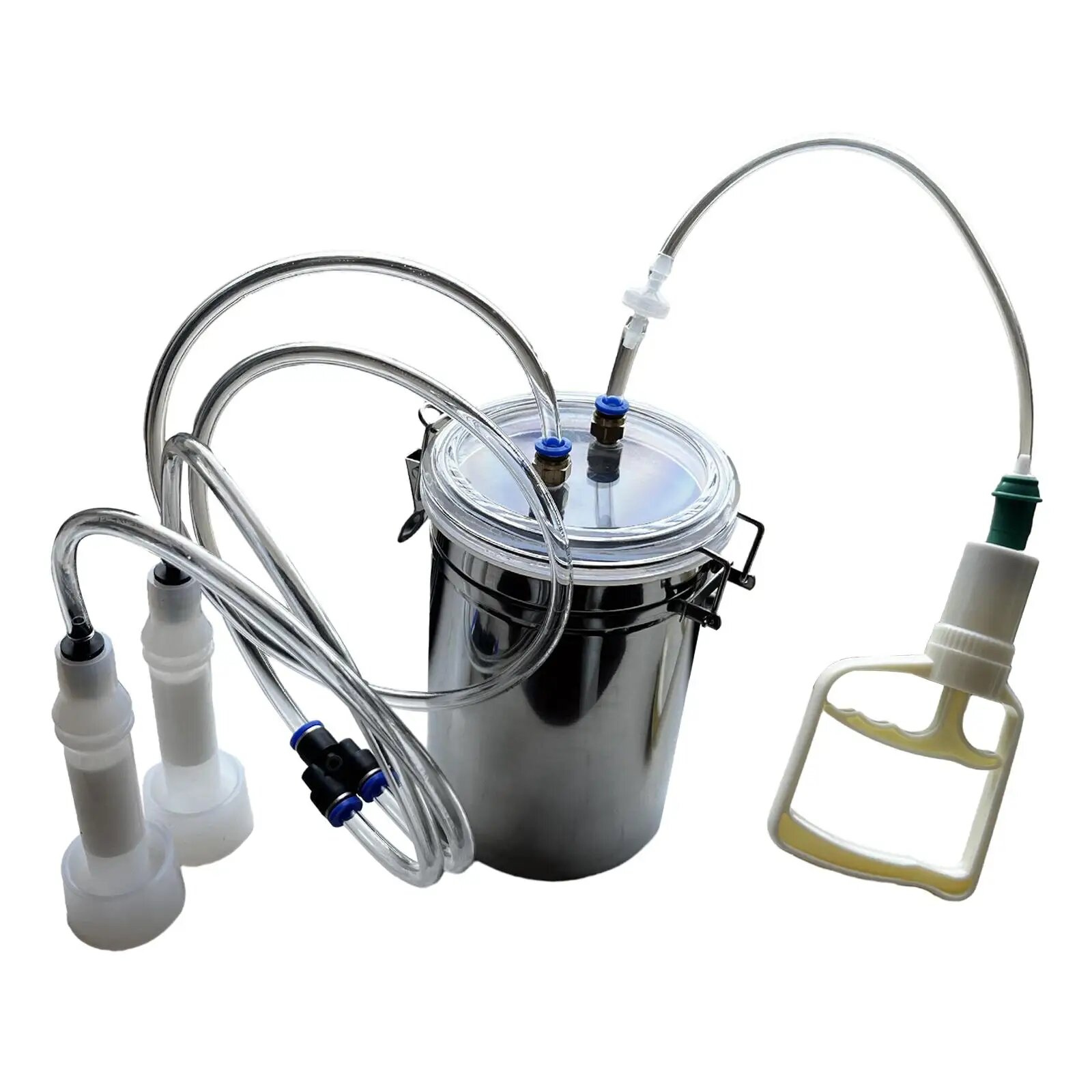 Ручной доильный аппарат, ручной доильный аппарат для овец, ручной пылесос для коровы 2 л из нержавеющей стали