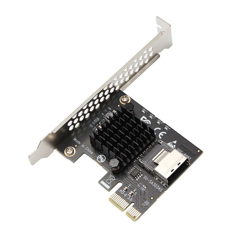Mini SAS SFF-8087 4-портовый контроллер SATA 3 III 3.0 к PCI e PCIe PCI-e к SFF 8087 SFF8087 Карта расширения адаптера SATA3