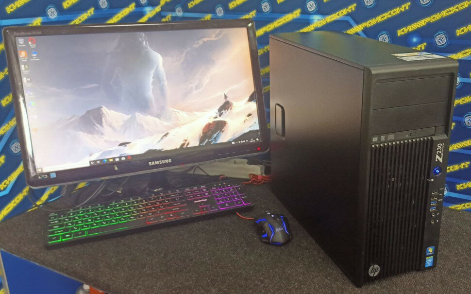 Cистемный блок (E3-1230-V3, 16GB, SSD128, HDD1TB, FirePro V3900 1GB)