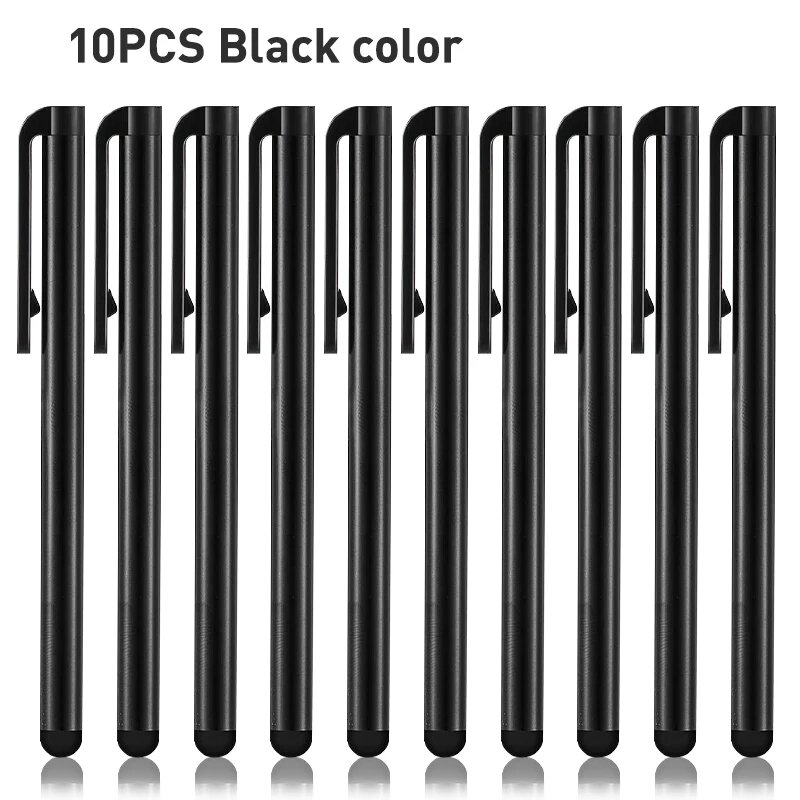 Универсальный стилус 2/10 шт. Black 10pcs