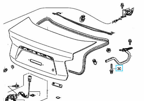Болт, специальный, 6X35 (Оригинал)