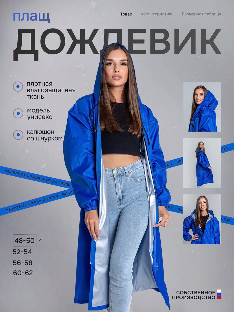 Плащ-дождевик