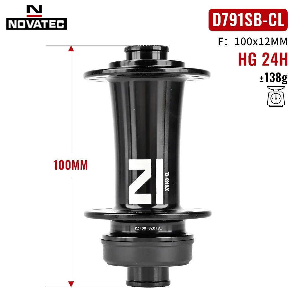 Ступицы Novatec D791SB-CL D792SB-CL 24 отверстия для велосипеда