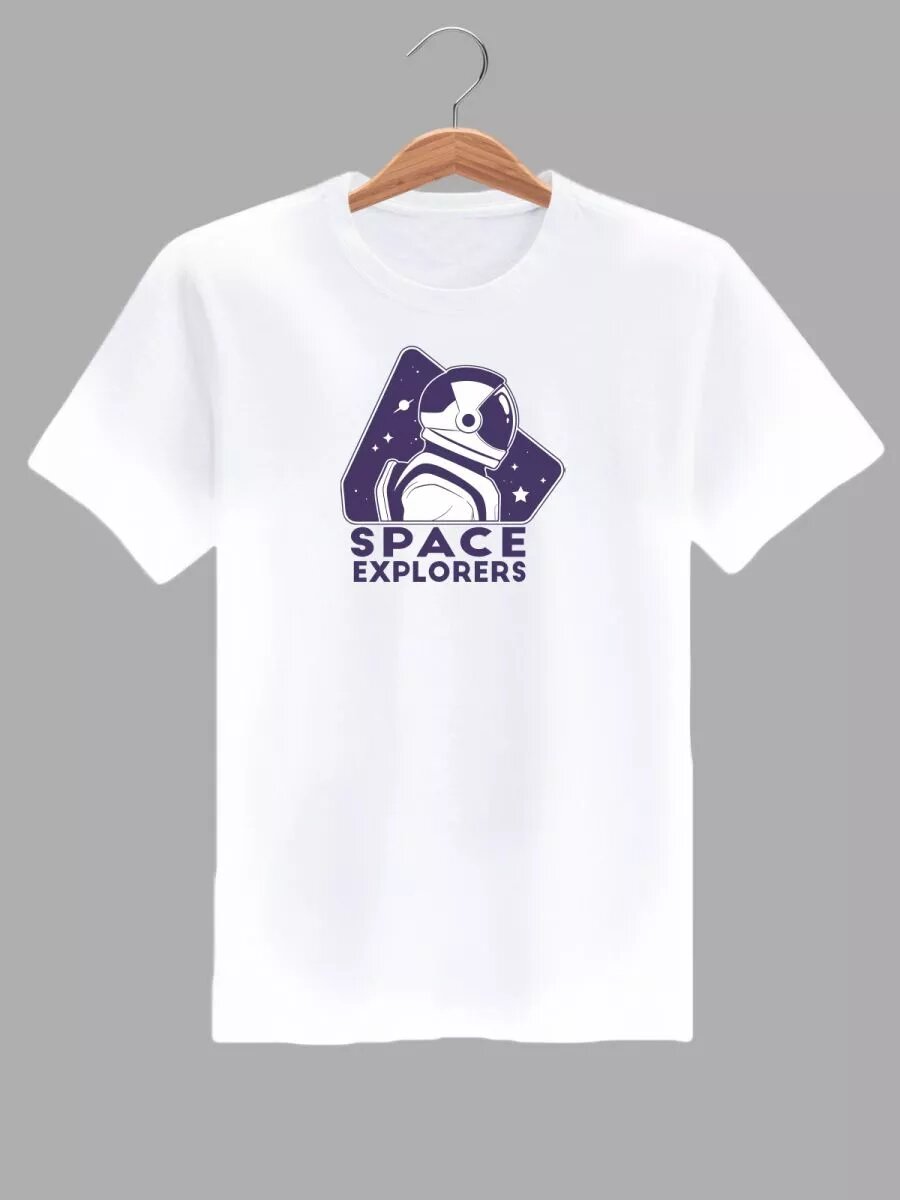 Футболка космический исследователь