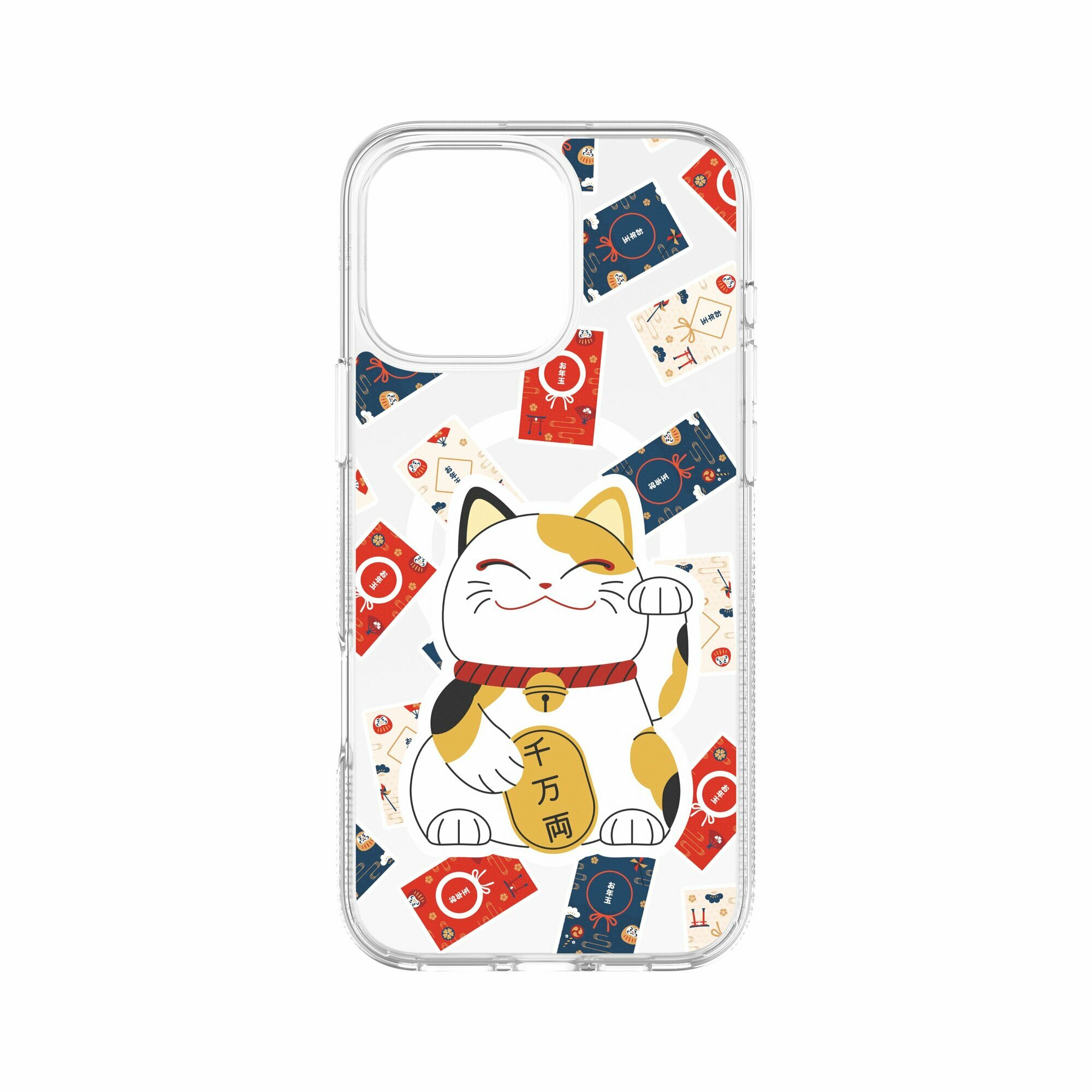Чехол для iPhone 16 6.1" ZAGG Hongkong Snap Case Novelty Maneki-Neko 702316516