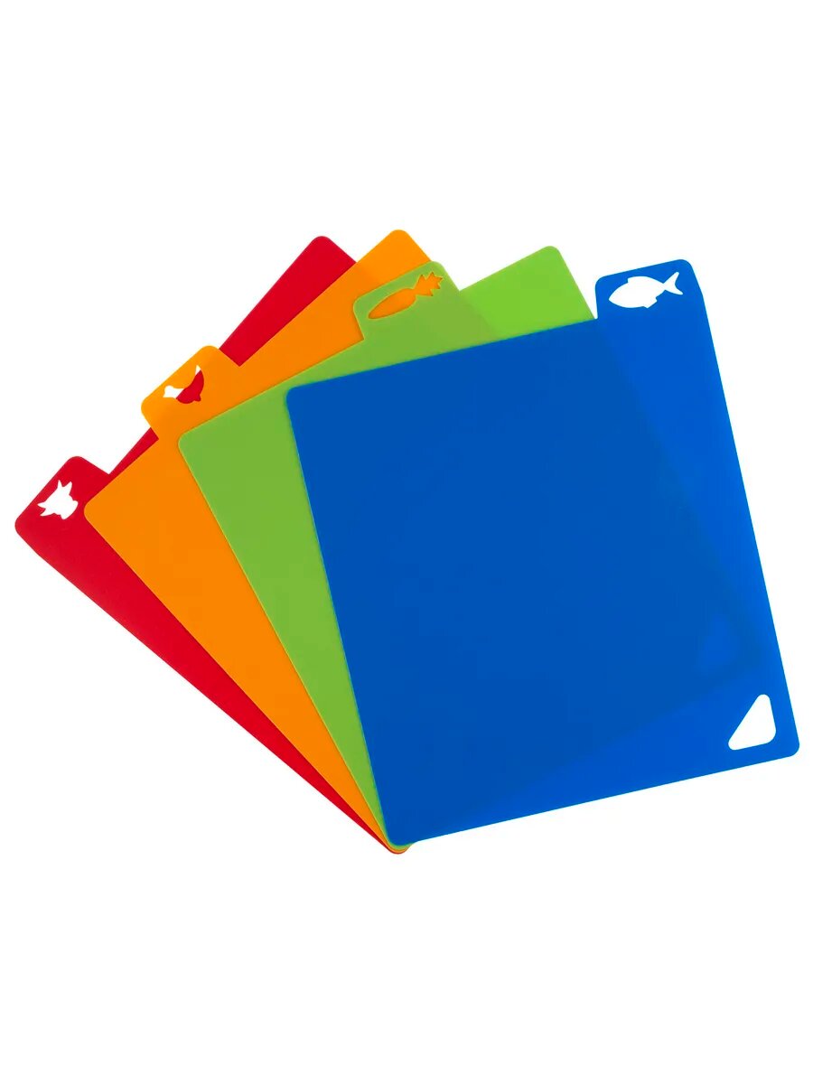 Набор гибких разделочных досок 4 шт.