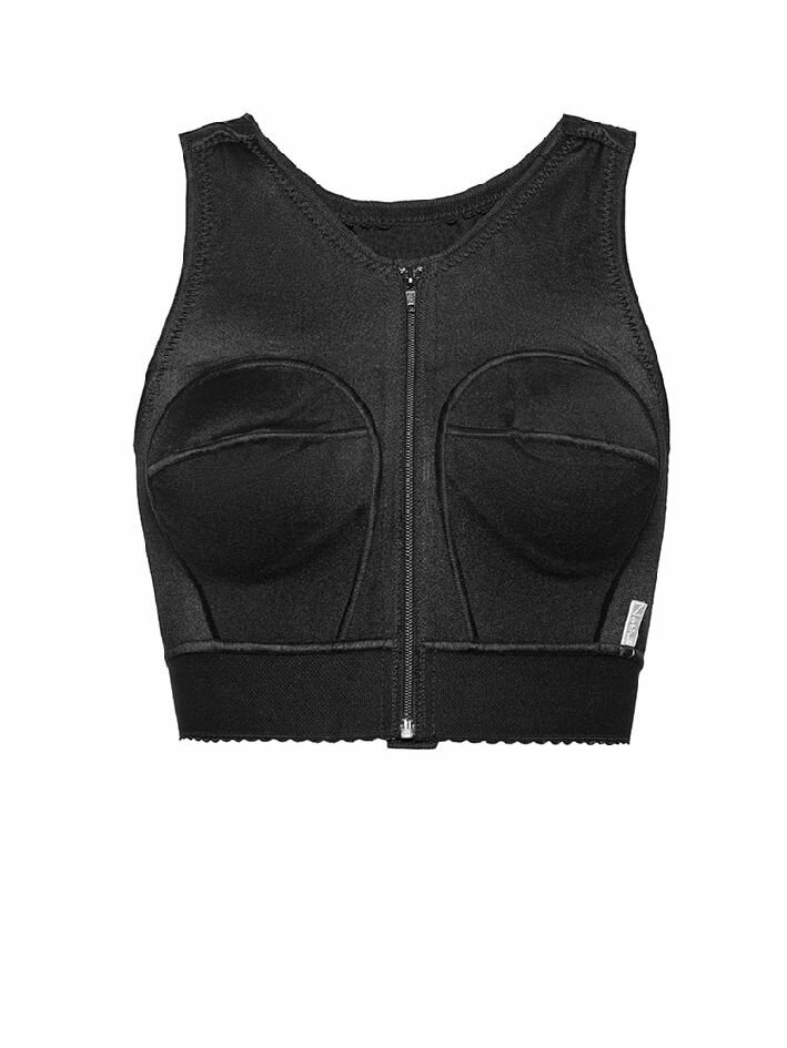 Native Бюстгальтер компрессионный 1.20 послеоперационный, черный, размер 3