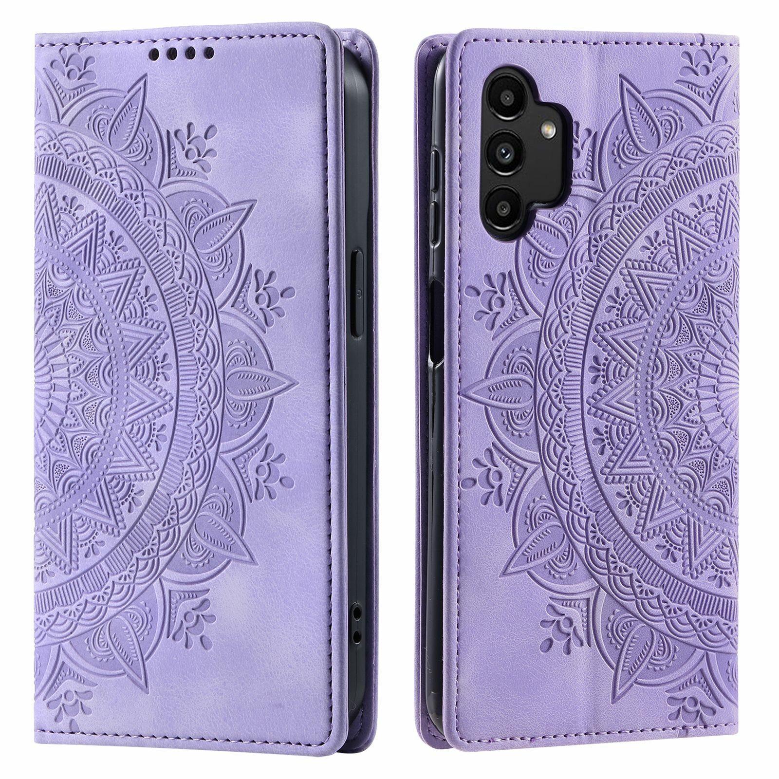 Чехол книжка для Samsung Galaxy A13 Стильный кожаный чехол-протектор Флип-топ Магнитное закрытие