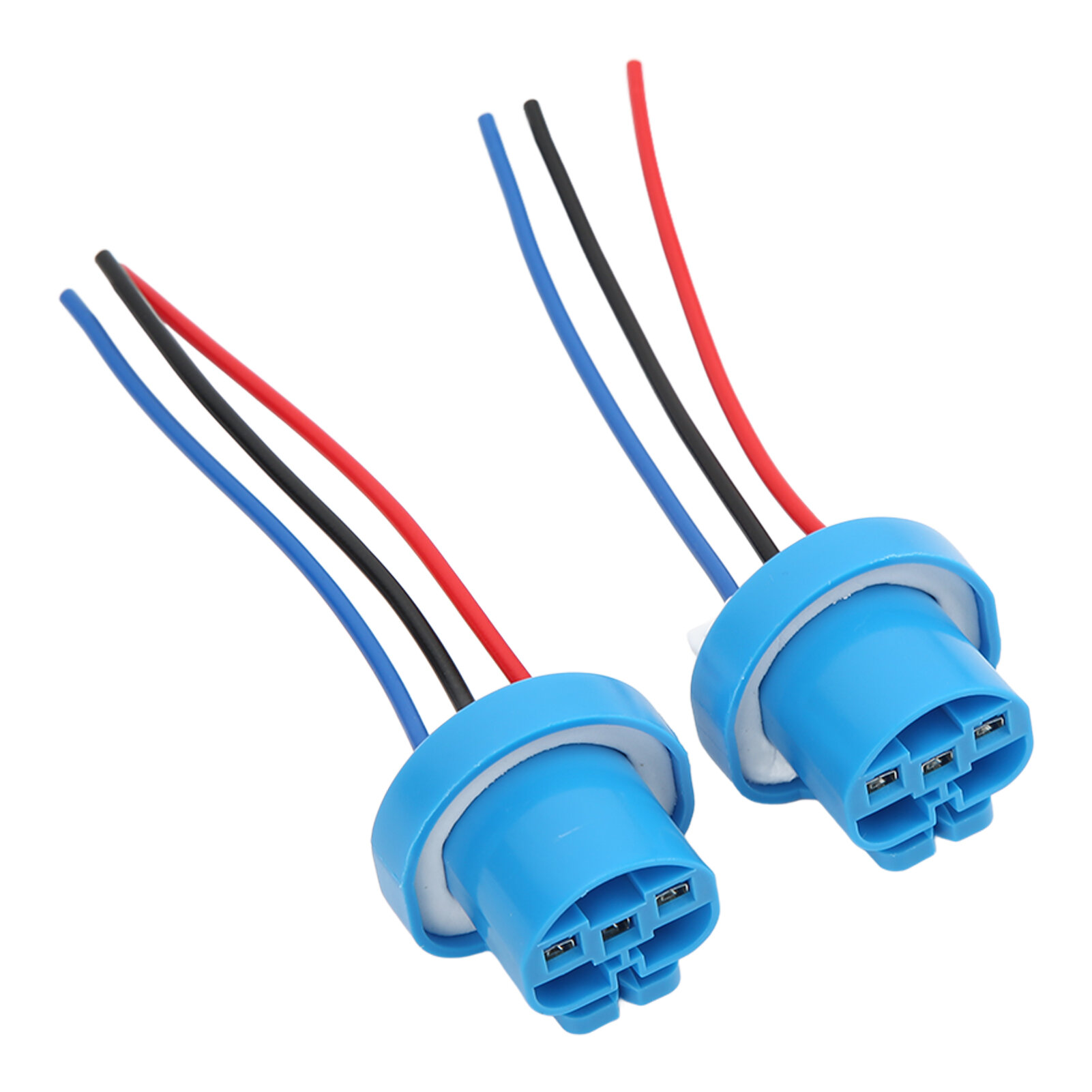 2 шт. гнезда для стоп-сигнала, гнезда типа "мама", легкие, компактные, удобные, практичные, с разъемом типа "косичка" для лампы.