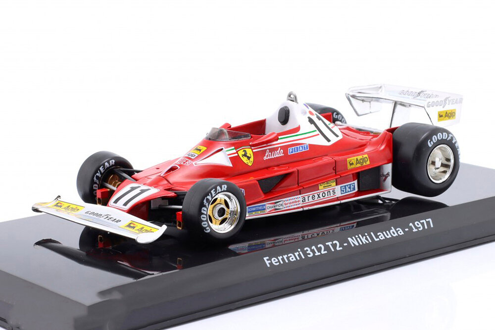 Модель коллекционная ALTAYA Ferrari F1 312 T2 №11 world champion season 1977 niki lauda