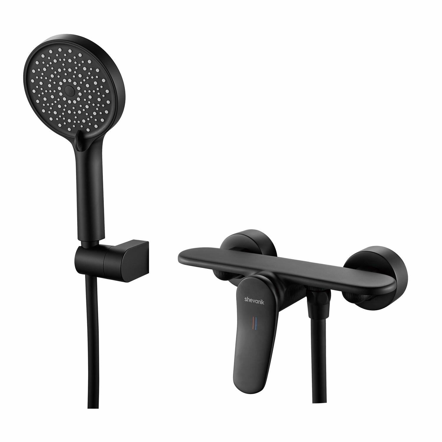 Смеситель для душа Shevanik S4OR71TI6HSG, Черный