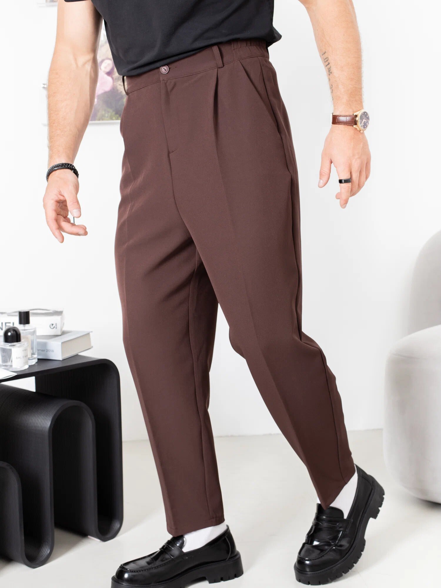 Брюки бананы Осень-зима 2025