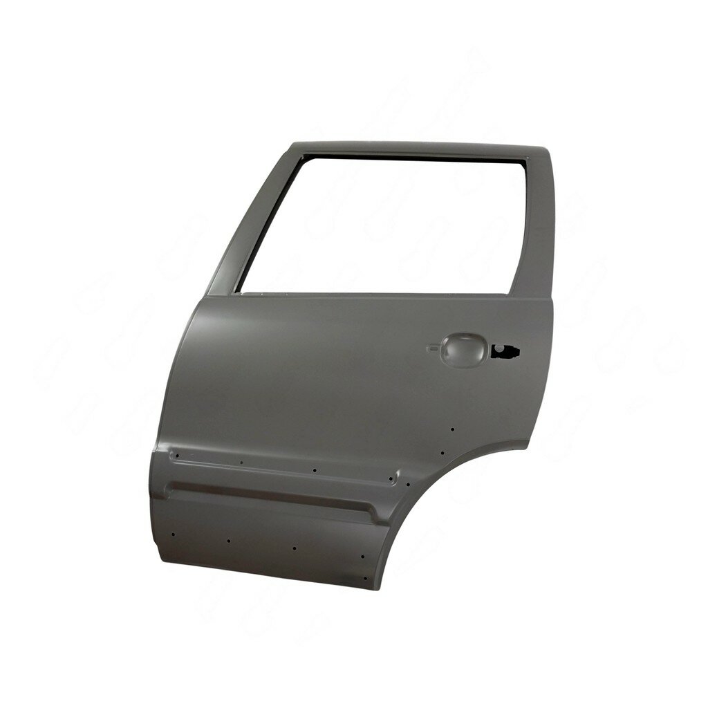 Задняя левая дверь с петлями под широкий молдинг для Niva Chevrolet 2123 с 2009 года (катафорез)