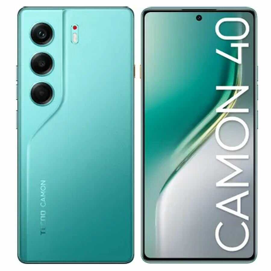 6,78" Смартфон TECNO Camon 40 8/256 ГБ (CAMON 40) 2024, зеленый