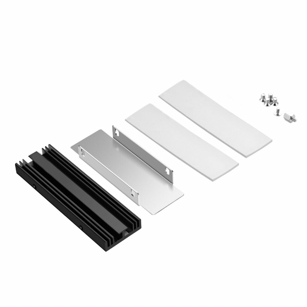 Радиатор SSD M.2 2280 Теплопроводность Металлический радиатор охлаждения с вентилятором 2280 NVME