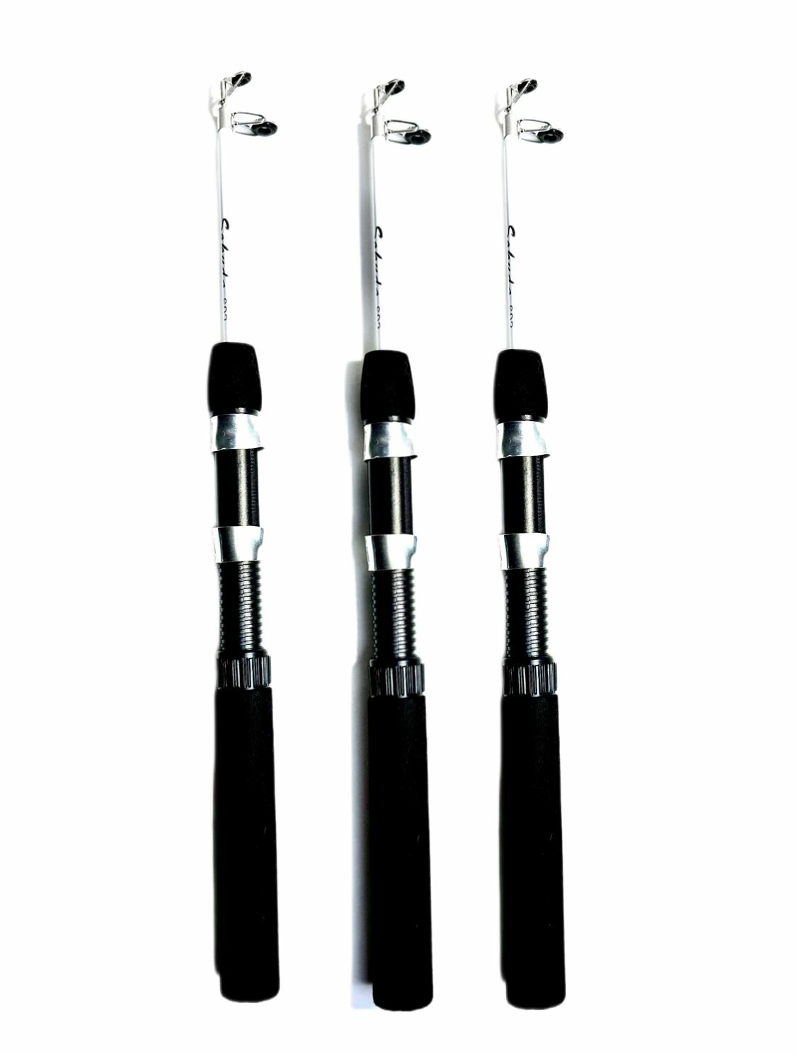 Зимняя удочка; Удочка для зимней рыбалки; 60см; Набор удочек зимних 3 шт