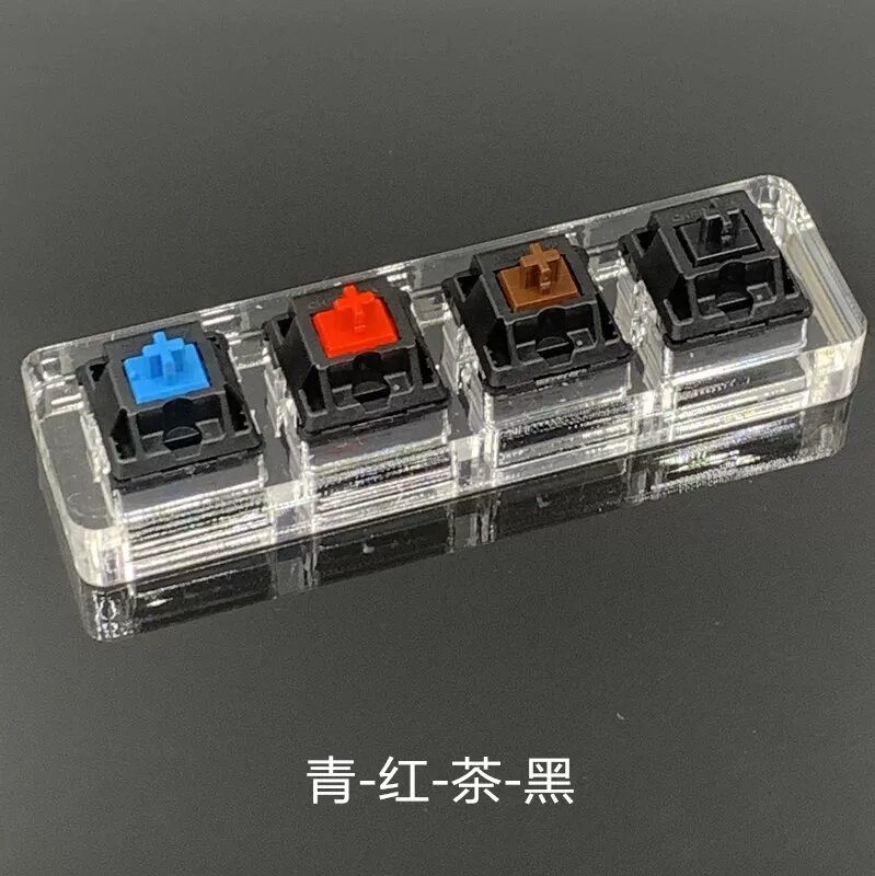 Тестер переключателей Cherry CHERRY, золотой порошок TTC, переключатели Kaihua BOX, зеленые, черные, красные, белые,