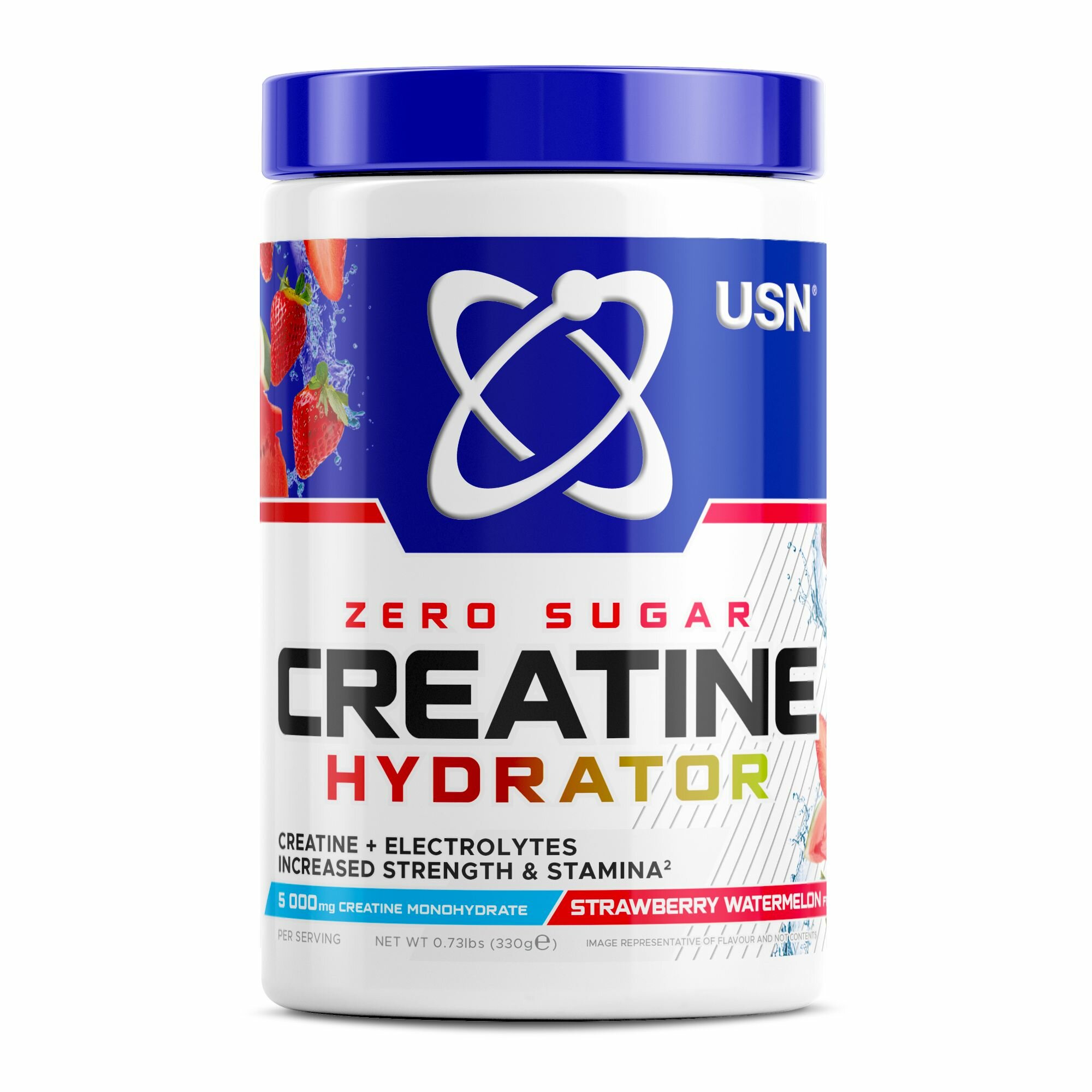 USN Креатин Гидратор Creatine Hydrator 330 гр, Клубника арбуз