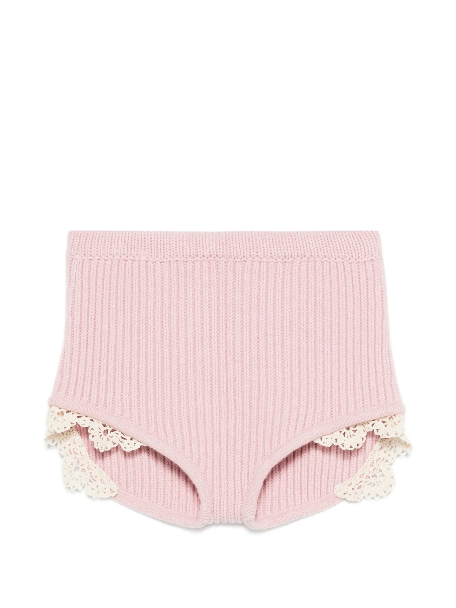 Шорты Lace-trim knitted shorts